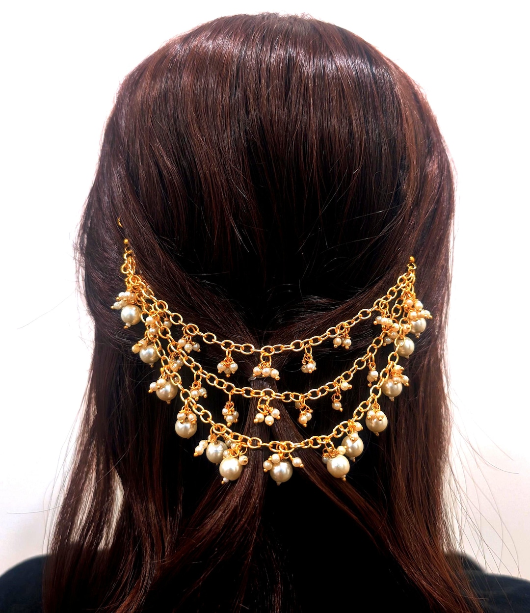 Gold Kundan Moti, Indian Wedding Jewelry, Bollywood Jewellery, Desi ...