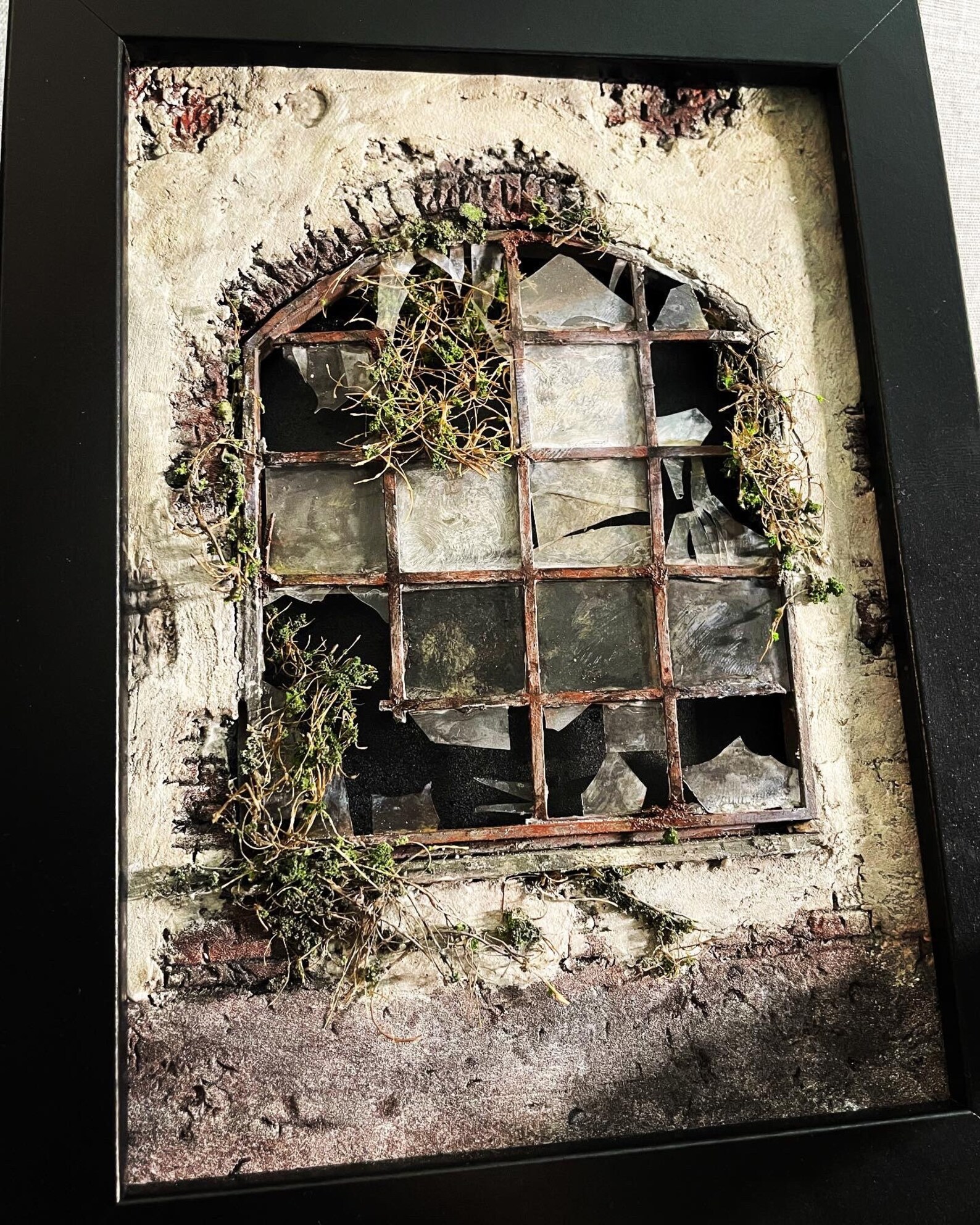 Abandoned Factory Window Diorama - Etsy
