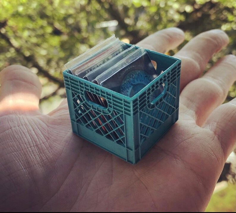 Miniature Milk Crate - Etsy