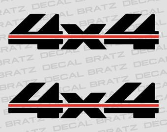 Chevy Colorado 4x4 Decals - Etsy