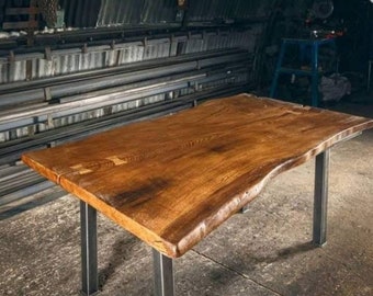 Waney Edge Dining Table - Etsy