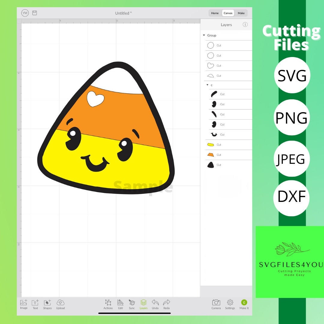Candy Corn, SVG Files for Cricut, Fall SVG, Halloween SVG Files - Etsy