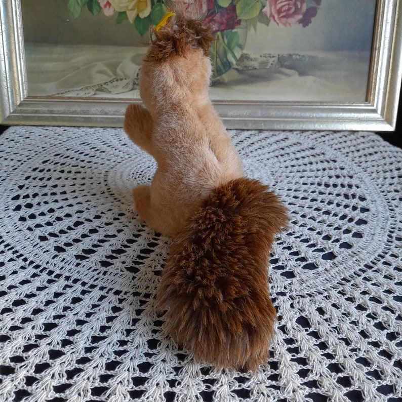 Steiff Ricky Red Squirrel Plush Knopf Im Ohr 2030/20 German Collectible ...