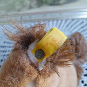 Steiff Ricky Red Squirrel Plush Knopf Im Ohr 2030/20 German Collectible ...