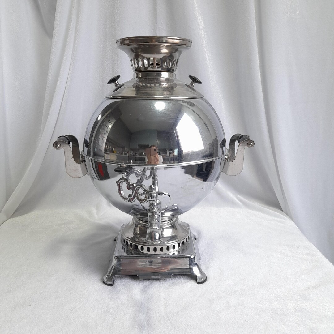 Vintage Soviet Electric Samovar "ball" – 1983 USSR Kitchen Decor - Etsy
