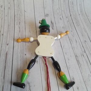 Vintage 20 Cm Jumping Jack German Bavarian Boy in National Costume ...