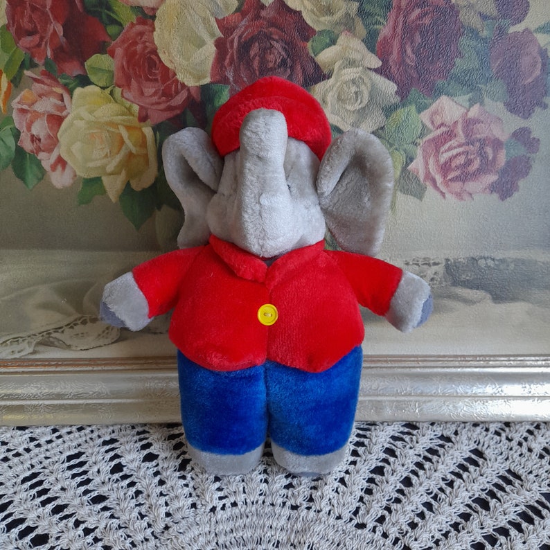 Vintage Benjamin Blümchen Elephant Plush Soft Toy, Model Figure, Made ...