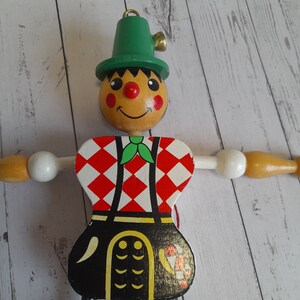 Vintage 20 Cm Jumping Jack German Bavarian Boy in National Costume ...