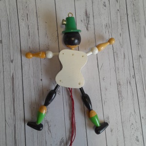 Vintage 20 Cm Jumping Jack German Bavarian Boy in National Costume ...