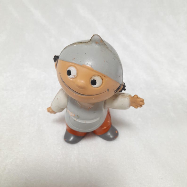 Goebel Mainzelmännchen Berti Rubber Figure ZDF Advertising German 1970s ...