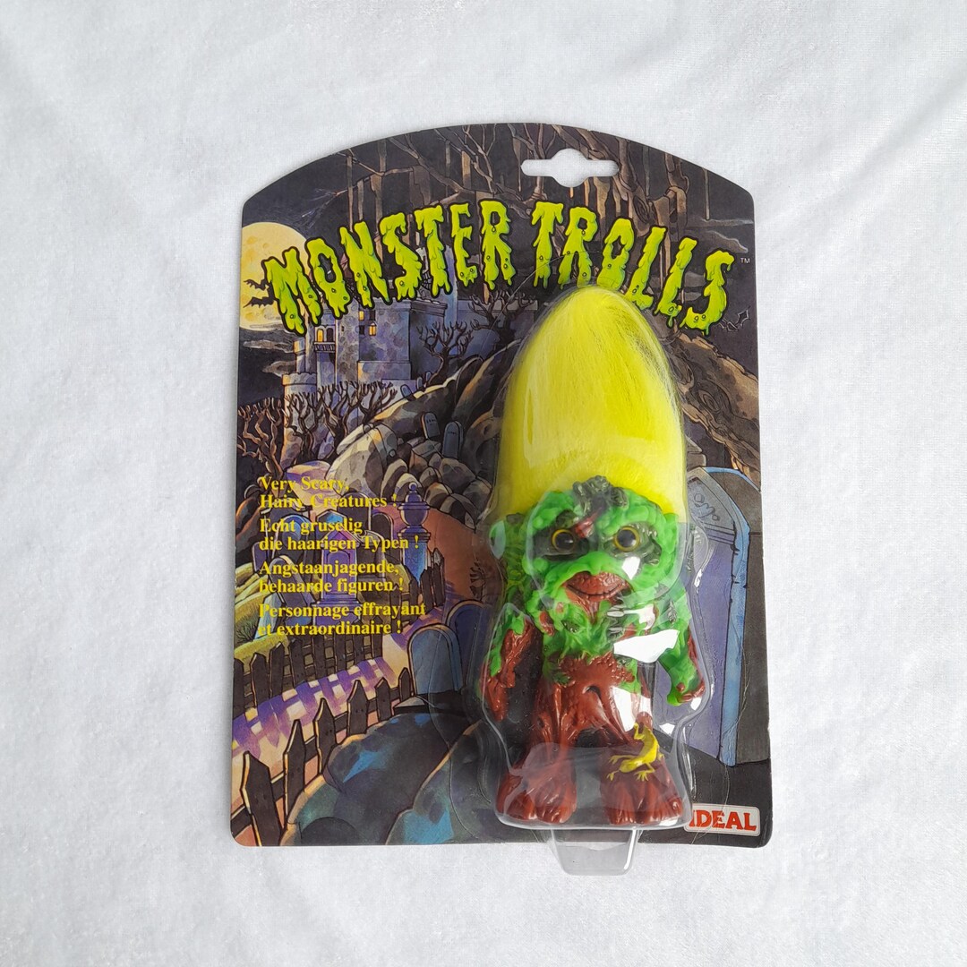 Monster Troll 1993 – Swamp Troll – Ace/ideal – NEW in Blister – Rare ...