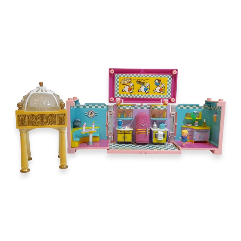 Polly Pocket Dream Builders Kitchen Module 1999 Bluebird Mattel Rare ...