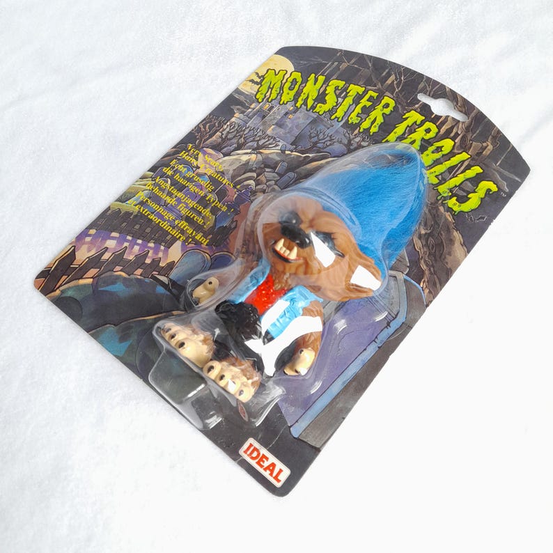 Monster Troll 1993 – Werewolf Troll – Ideal/ace – NEW in Blister – Rare ...