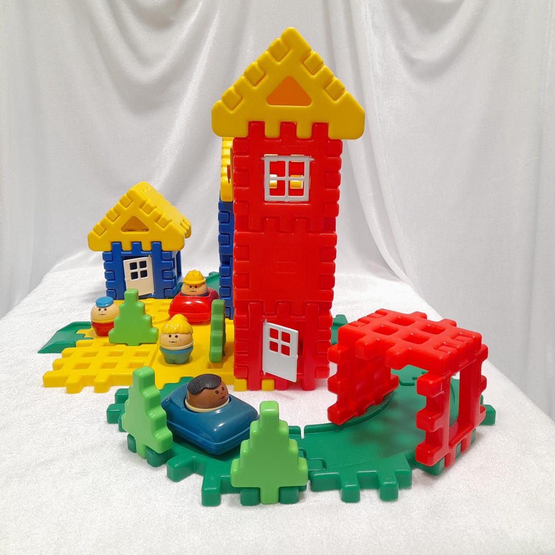 Little Tikes Wee Waffle Block Set, Build A House, Little Tikes Car ...