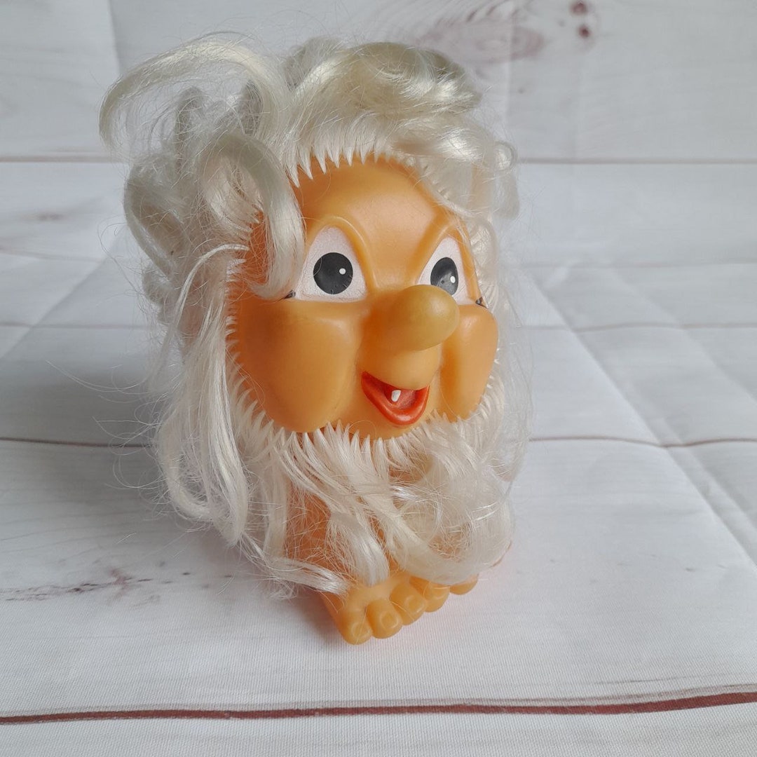 Vintage Rubber Brownie Toy, Goblin, Hobgoblin, Dwarf, Gnome, Leprechaun ...