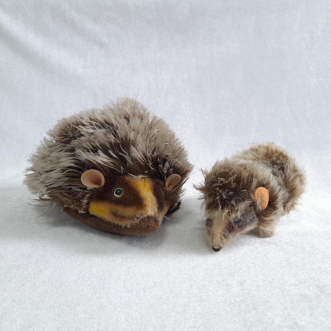 Vintage Steiff Joggi Hedgehogs (set of 2) - 1960s German Plush Toys - Etsy
