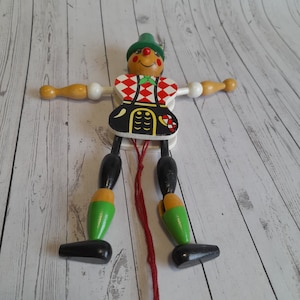 Vintage 20 Cm Jumping Jack German Bavarian Boy in National Costume ...