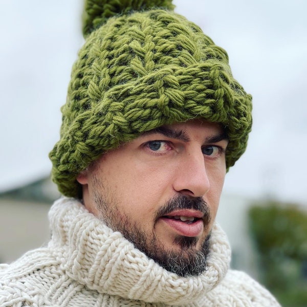 Thick Wool Hat - Etsy