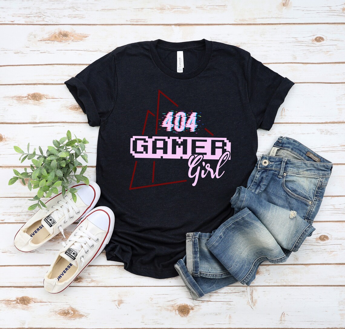 Gamer Girl Shirt, Funny Gaming Shirt, Girl Power Shirt, Gamer Gifts ...