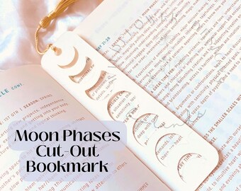 Moon Phases Cut Out - Etsy