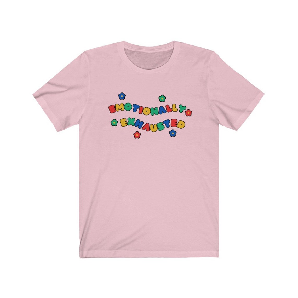 Emotionally Exhausted Clowncore Tee Mall Goth Clowncore Kawaii - Etsy