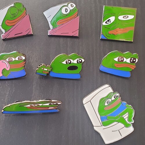 Peepo Pins Hard Enamel Pins - Etsy