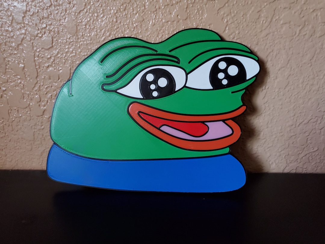 Peepohappy Desk/wall Decor | 3D Printed - Etsy