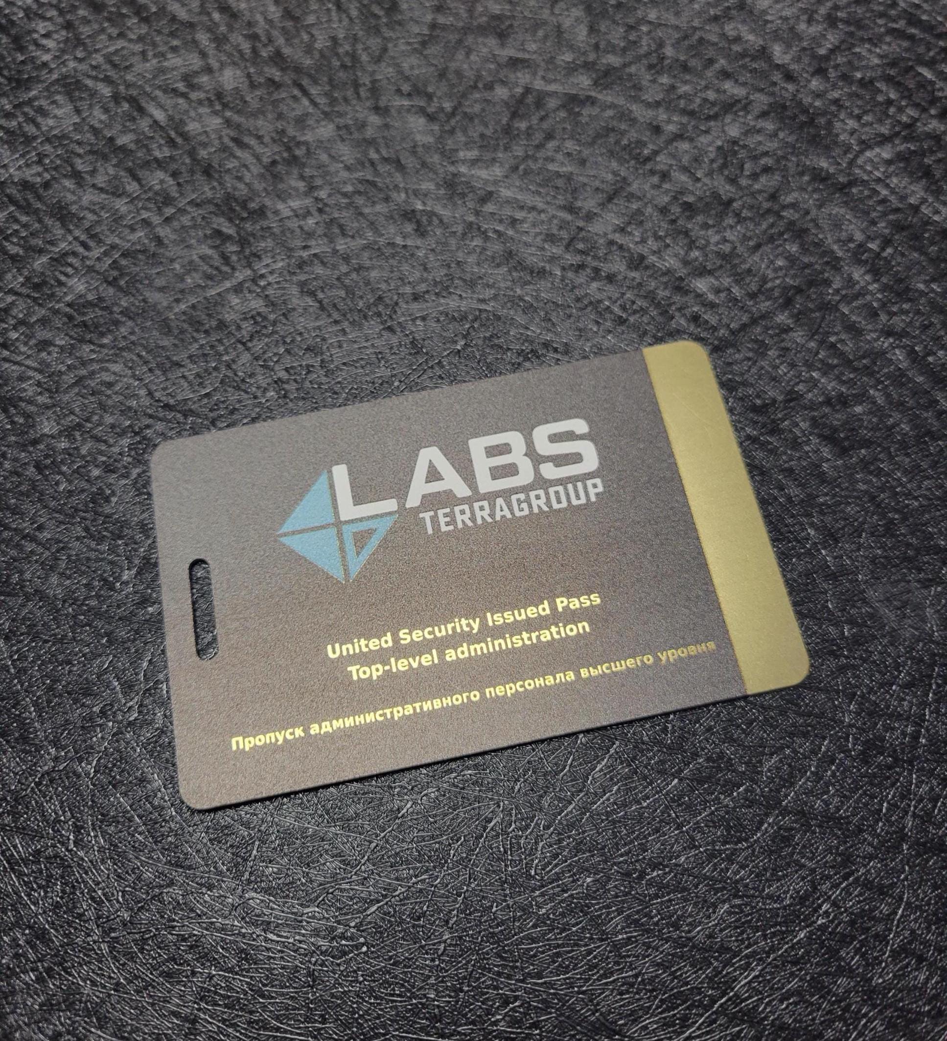 Labs Black Keycard | EFT - Etsy
