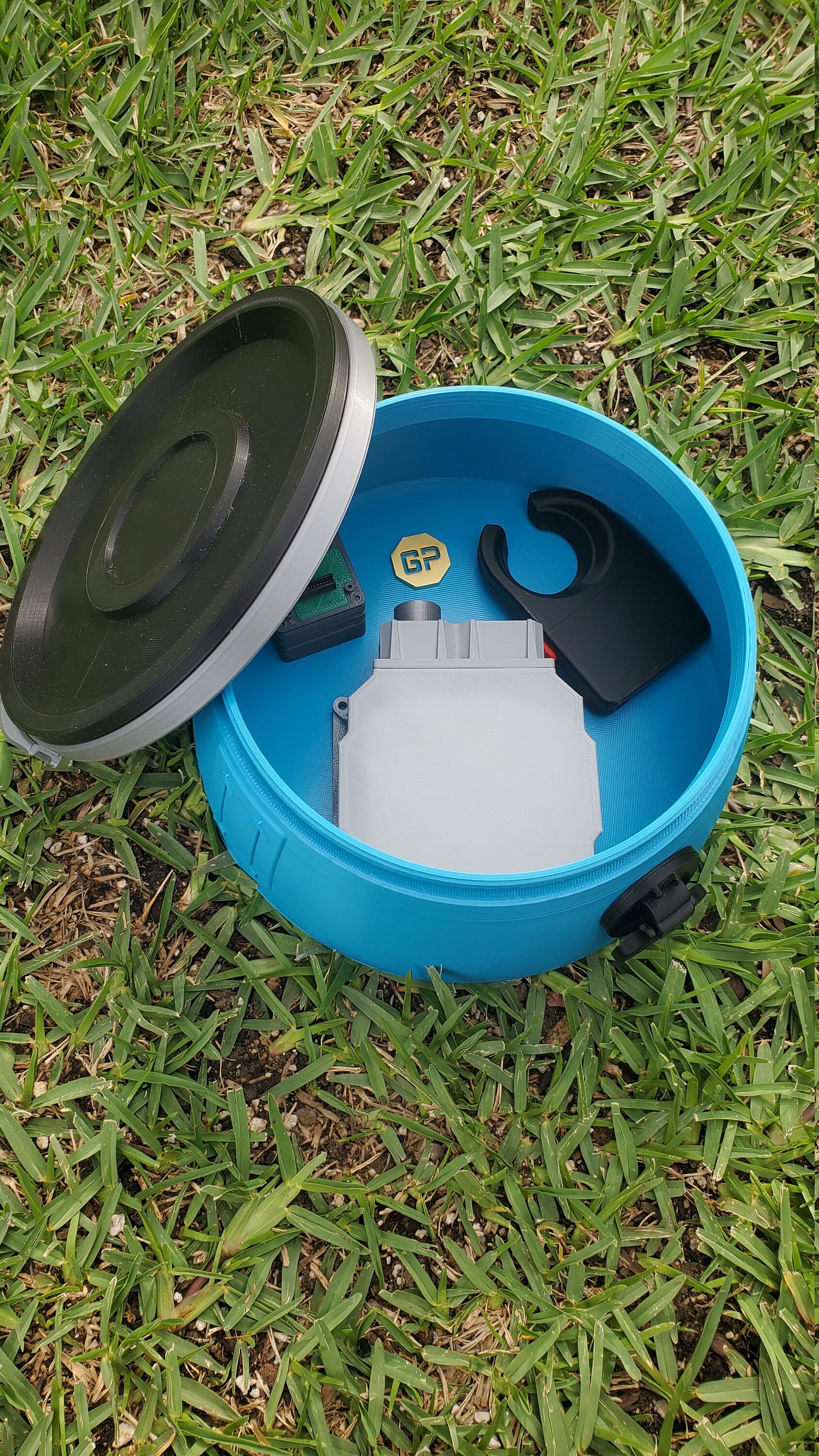 Buried Barrel Cache 3D Printed - Etsy