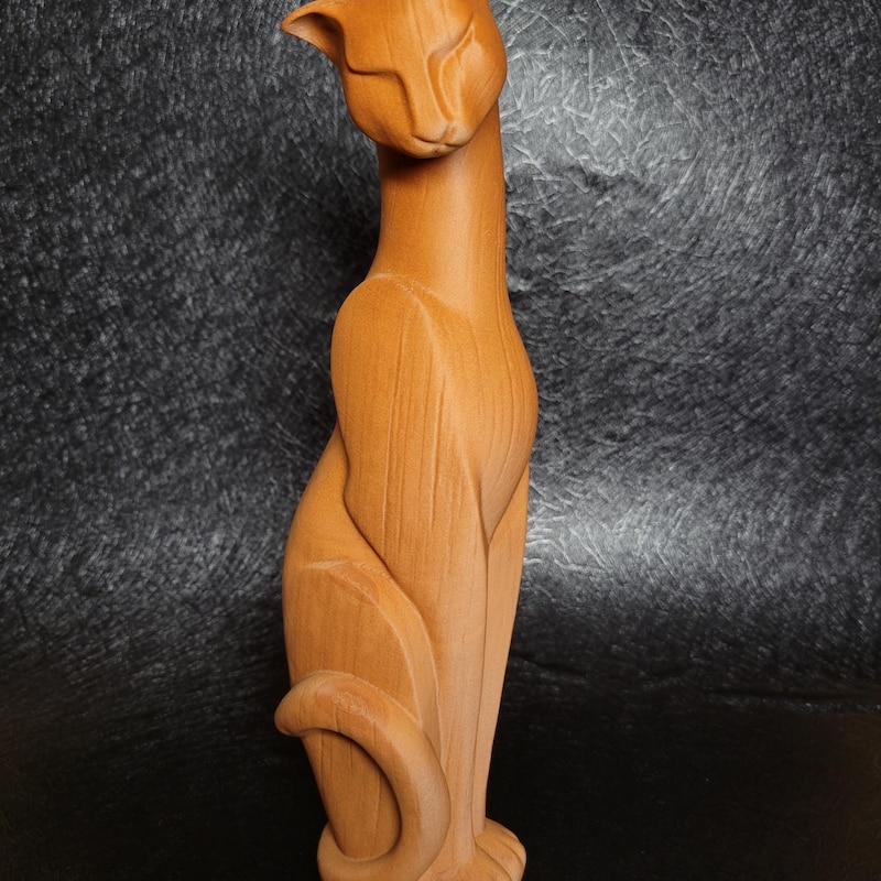 Cat Statue - Etsy