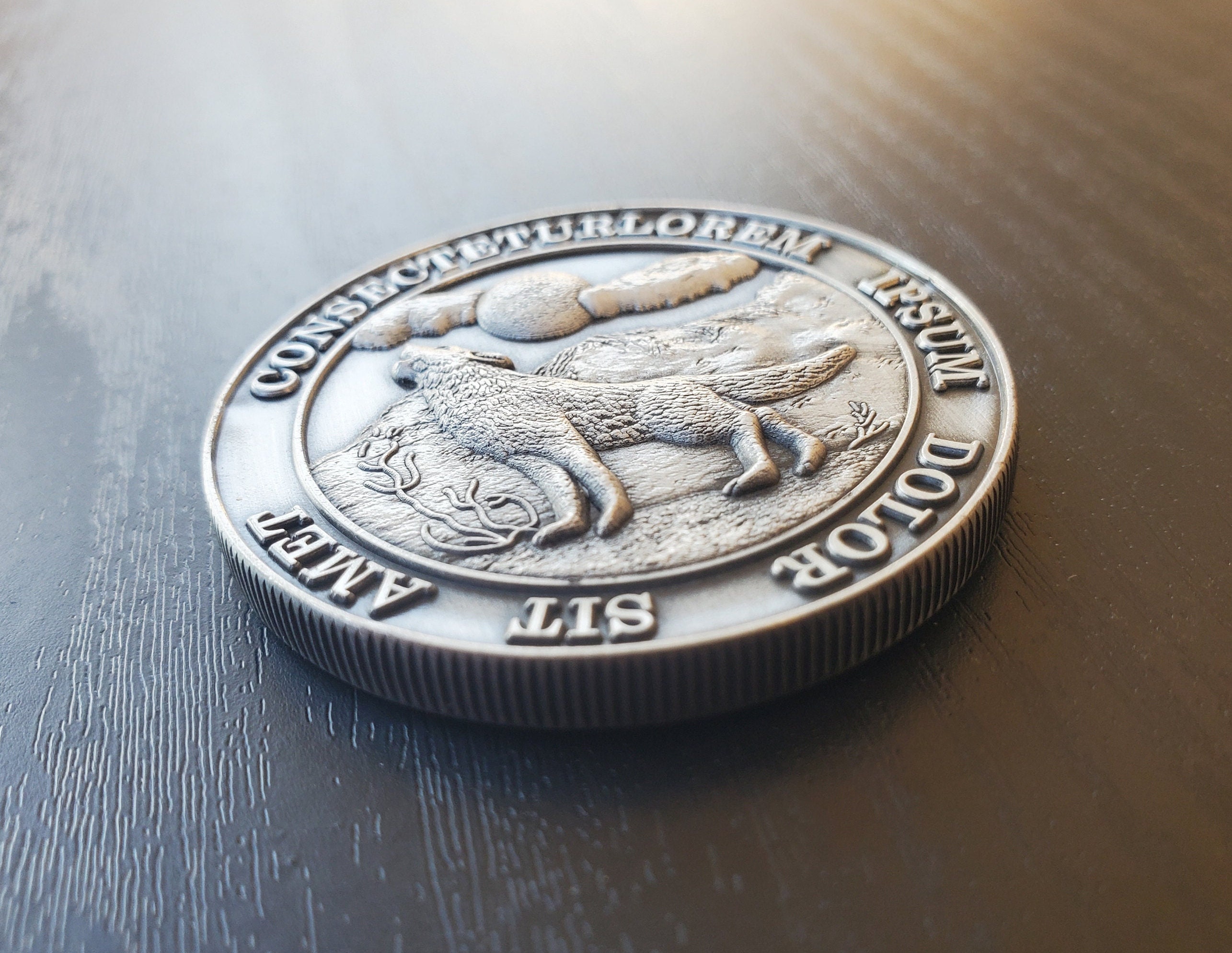 Resident Evil Lei Coin Metal - Etsy