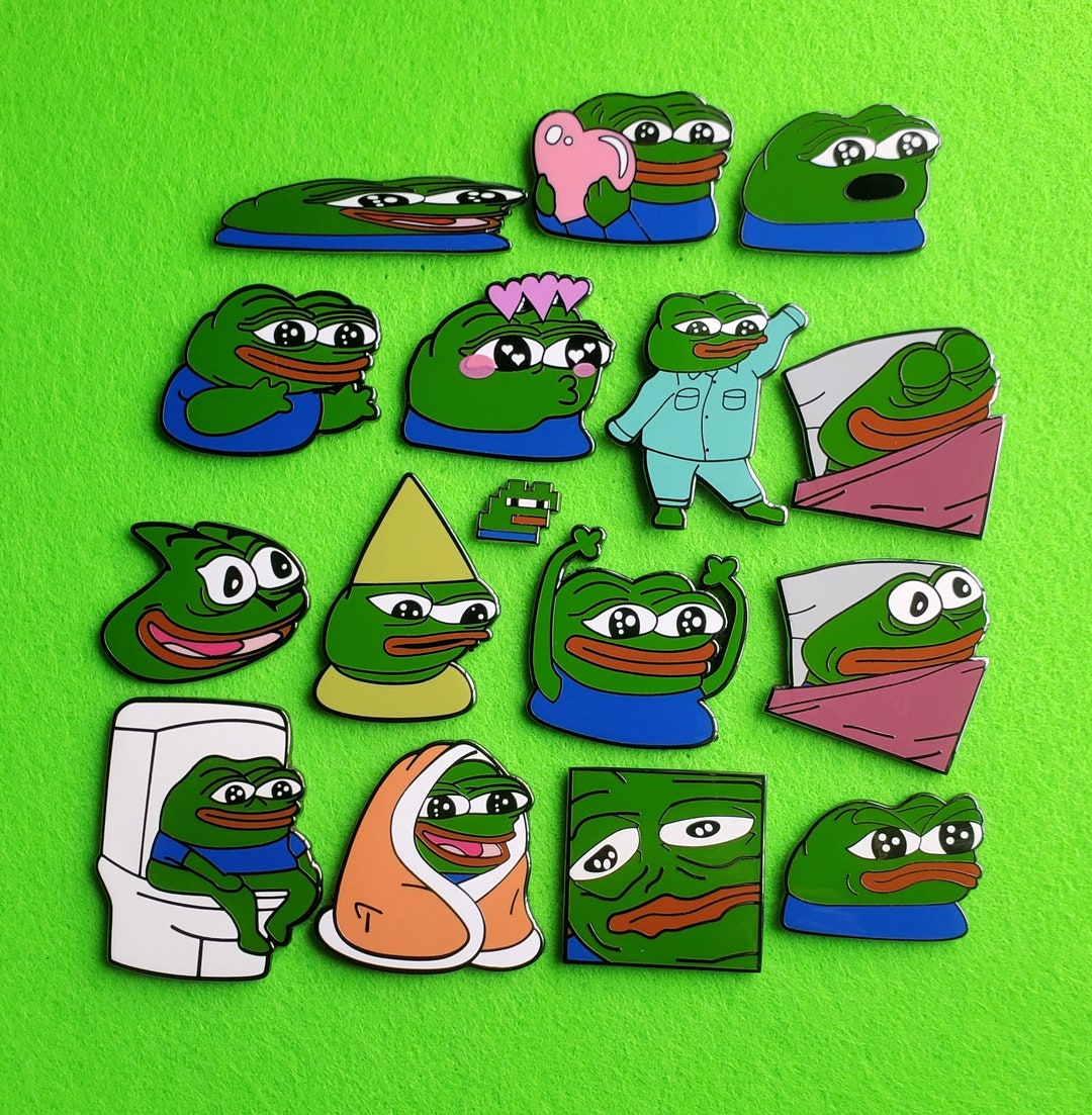 Peepo Pins | Hard Enamel Pins - Etsy