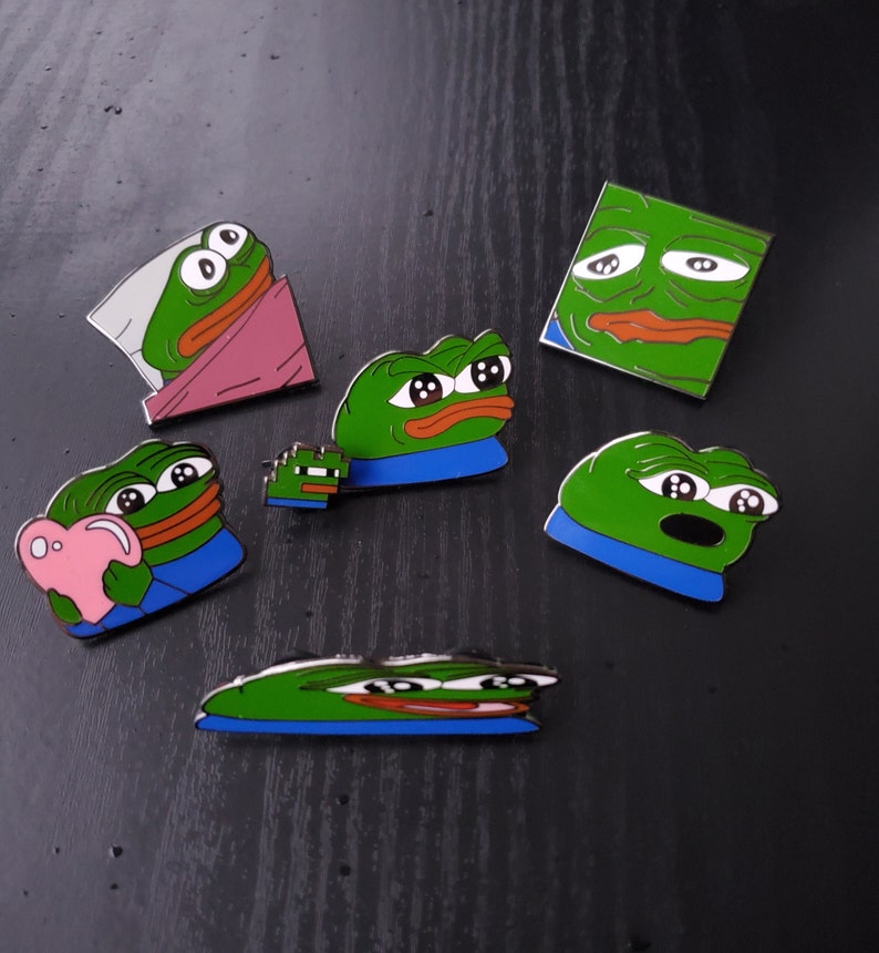 Peepo Pins Hard Enamel Pins - Etsy