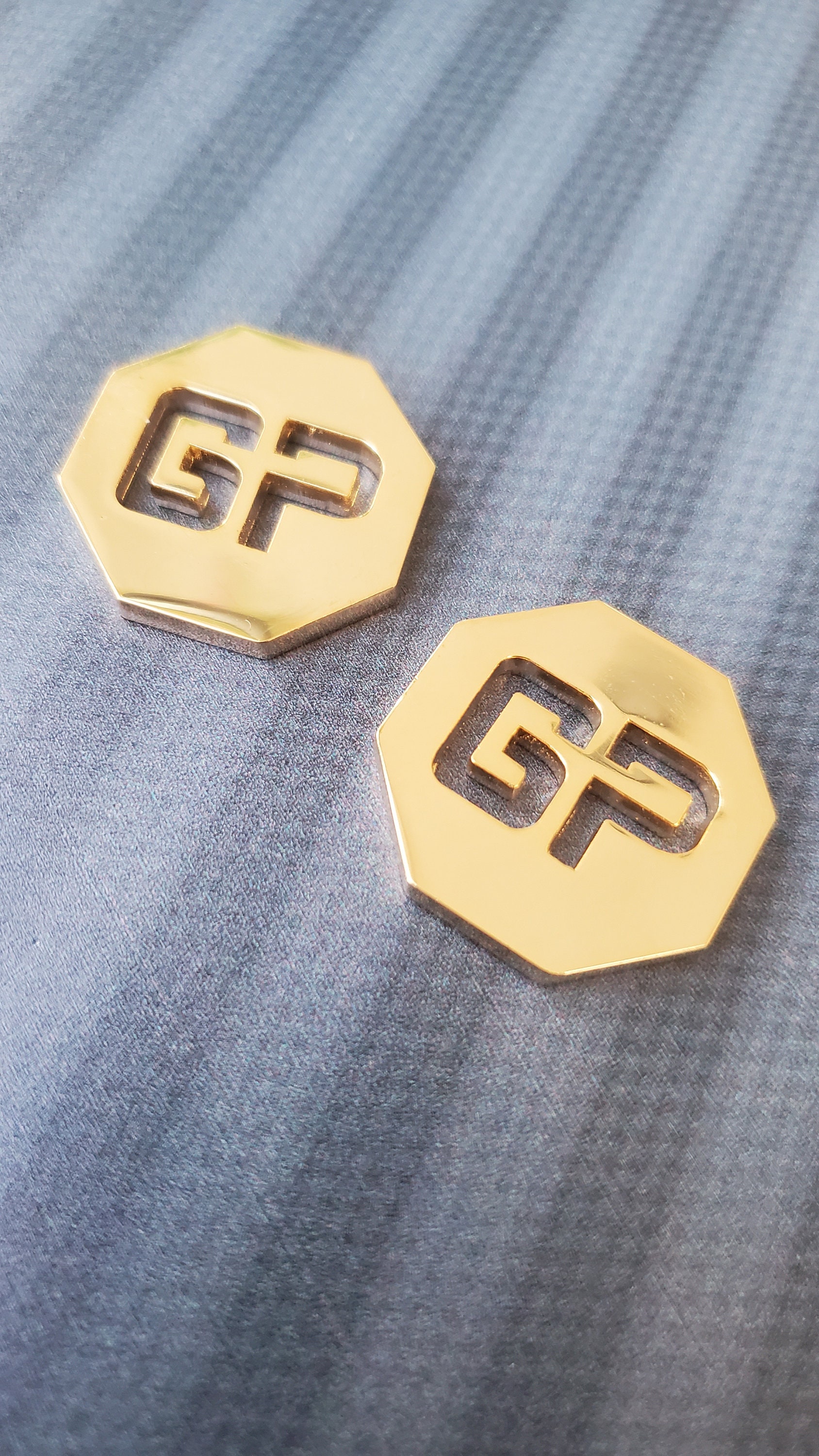 GP Coin 24k Gold Plated - Etsy