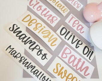 The Home Edit Label Font - Etsy UK