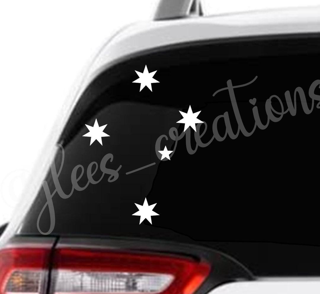 Southern Cross Car Sticker Car Vinyl Decal Car Decal Vinyl - Etsy