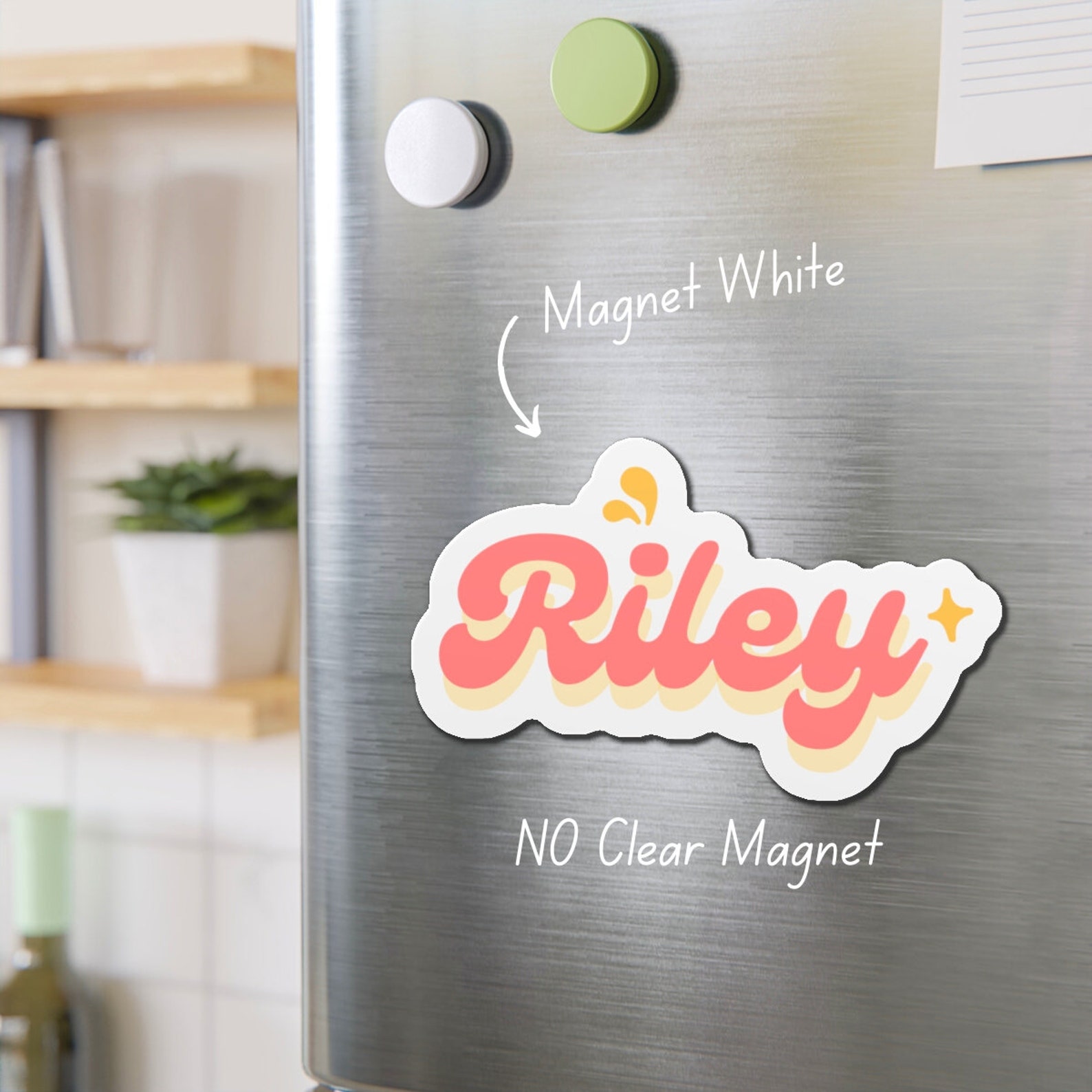 Retro Font Art Custom Name Stickers Personalized Name - Etsy