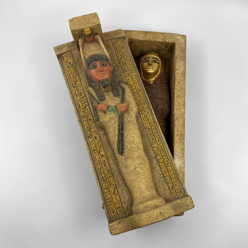 The Eternal Sarcophagus of Osiris - the Egyptian Lord of the Afterlife ...
