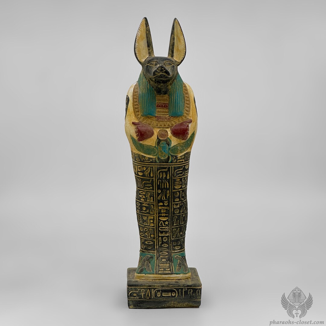 Old and Rare Anubis Statue Mystical Ancient Egyptian Small Anubis ...