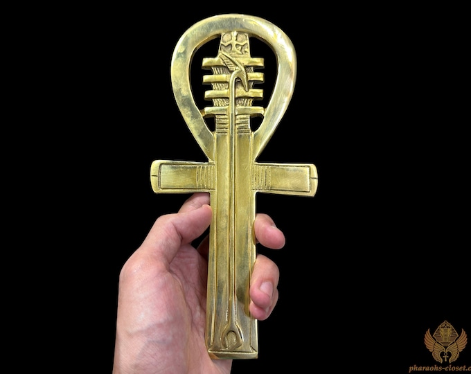 The Golden Ankh for Healing and Activation Work - 14k Gold Coated ...