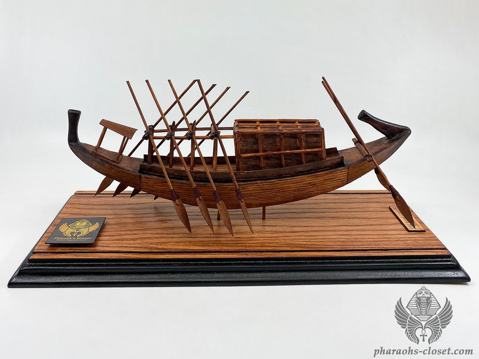 The Sacred Solar Ship of Khufu - Unique Ancient Egyptian Wooden Replica ...