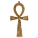 The Golden Ankh for Healing and Activation Work 14k Gold Coated Ancient ...