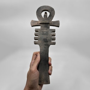 Long Black Egyptian Ankh for Healing and Activation Work - Ancient ...