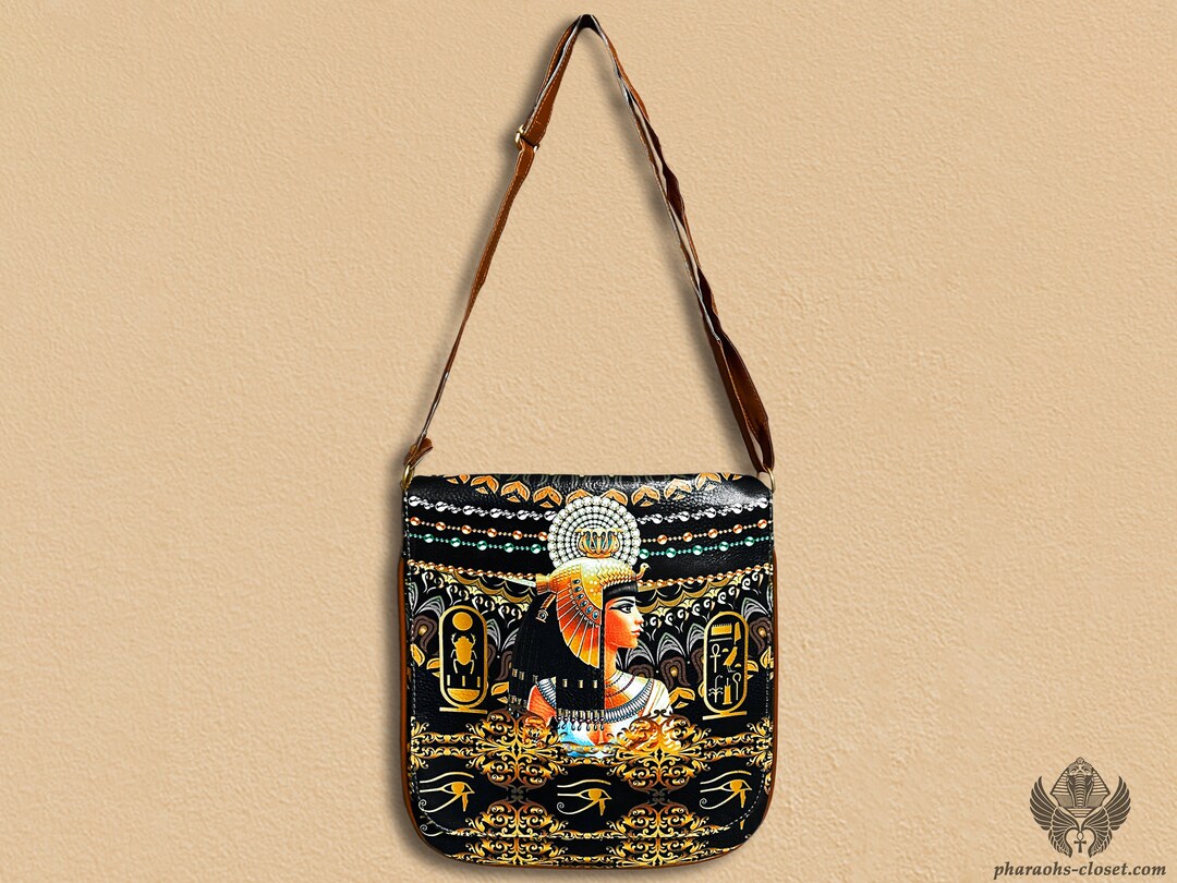 The Lavish Cleopatra Shoulder Crossbody Single Strap Bag Unique Leather ...
