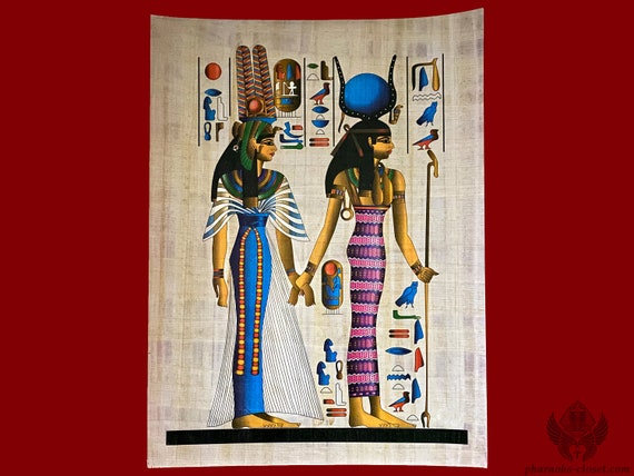 Queen Nefertari and Goddess Isis Sacred Ritual Ancient - Etsy
