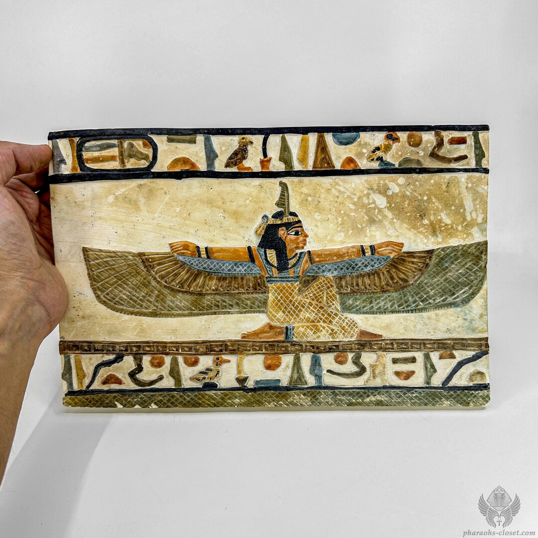 Egyptian Stele Stela of Isis - Egyptian Tablet of Goddess Isis ...