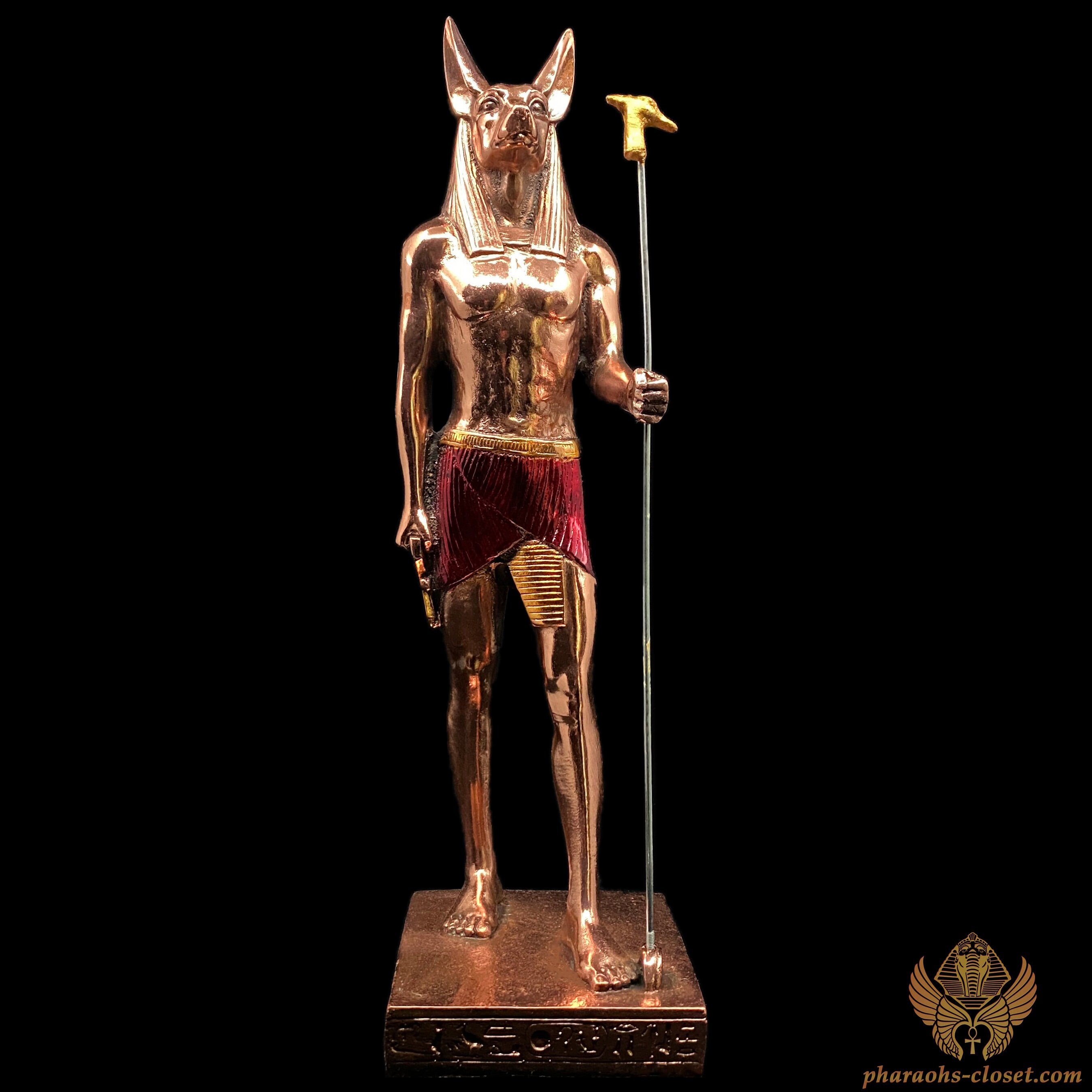 The Golden Anubis the Cosmic Lord of the Afterlife Unique - Etsy