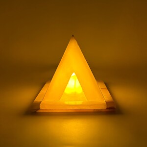 Unique Egyptian Alabaster Pyramid for Healing - Egyptian Pyramids for ...
