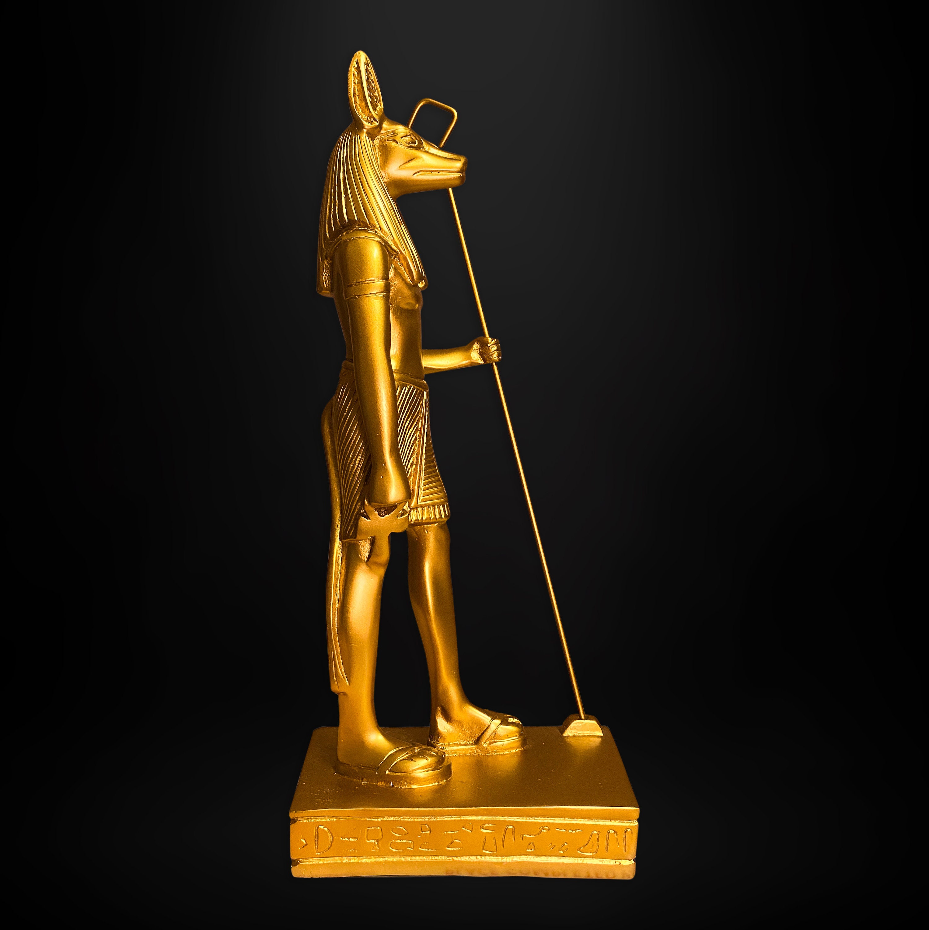 The Golden Anubis the Cosmic Lord of the Afterlife Unique - Etsy