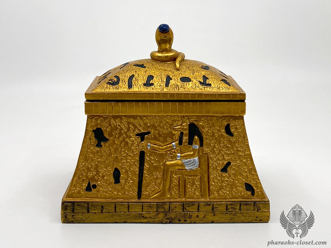 The Sacred Afterlife Ritual Jewelry Box - Unique Egyptian Jewellery Box ...